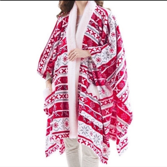 Charter Club | Accessories | Cozy Plush Wrap 5 X 70 Fair Isle Throw ...